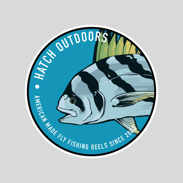 Hatch Outdoors | Rooster Fish Sticker – Hatch Outdoors, INC